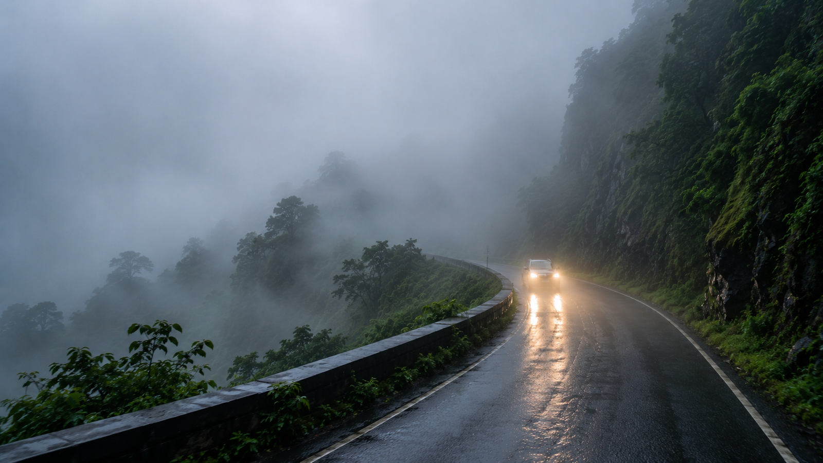 A Slow Weekend in Malshej Ghat: Waterfalls, Foggy Roads, and Village ...